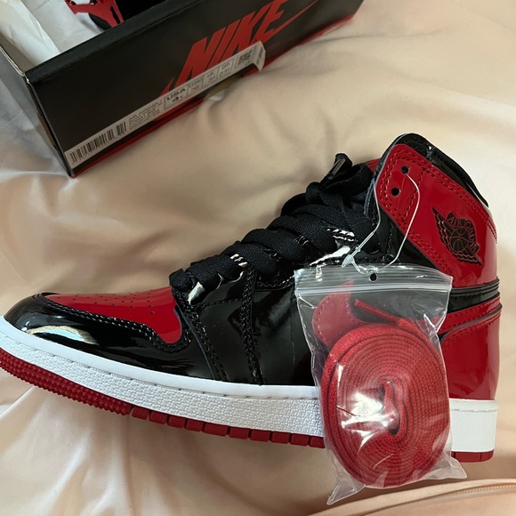 Jordan | Shoes | Air Jordan S Patent Leather Breads | Poshmark